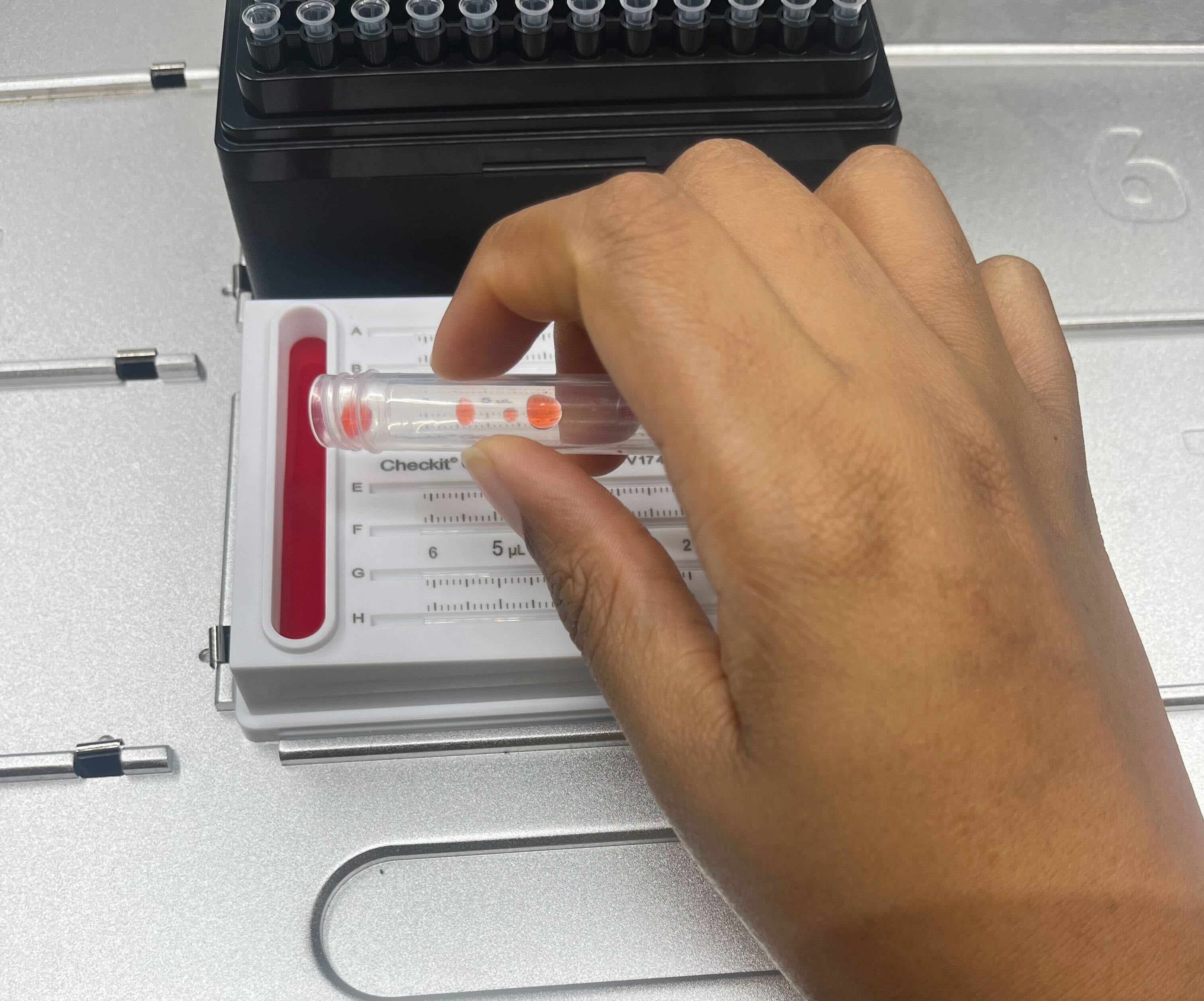 Checkit Go pipette testing system