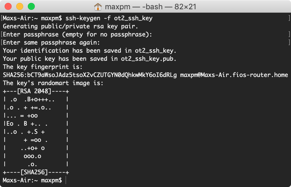 Setting Up Ssh Access To Your Ot 2 